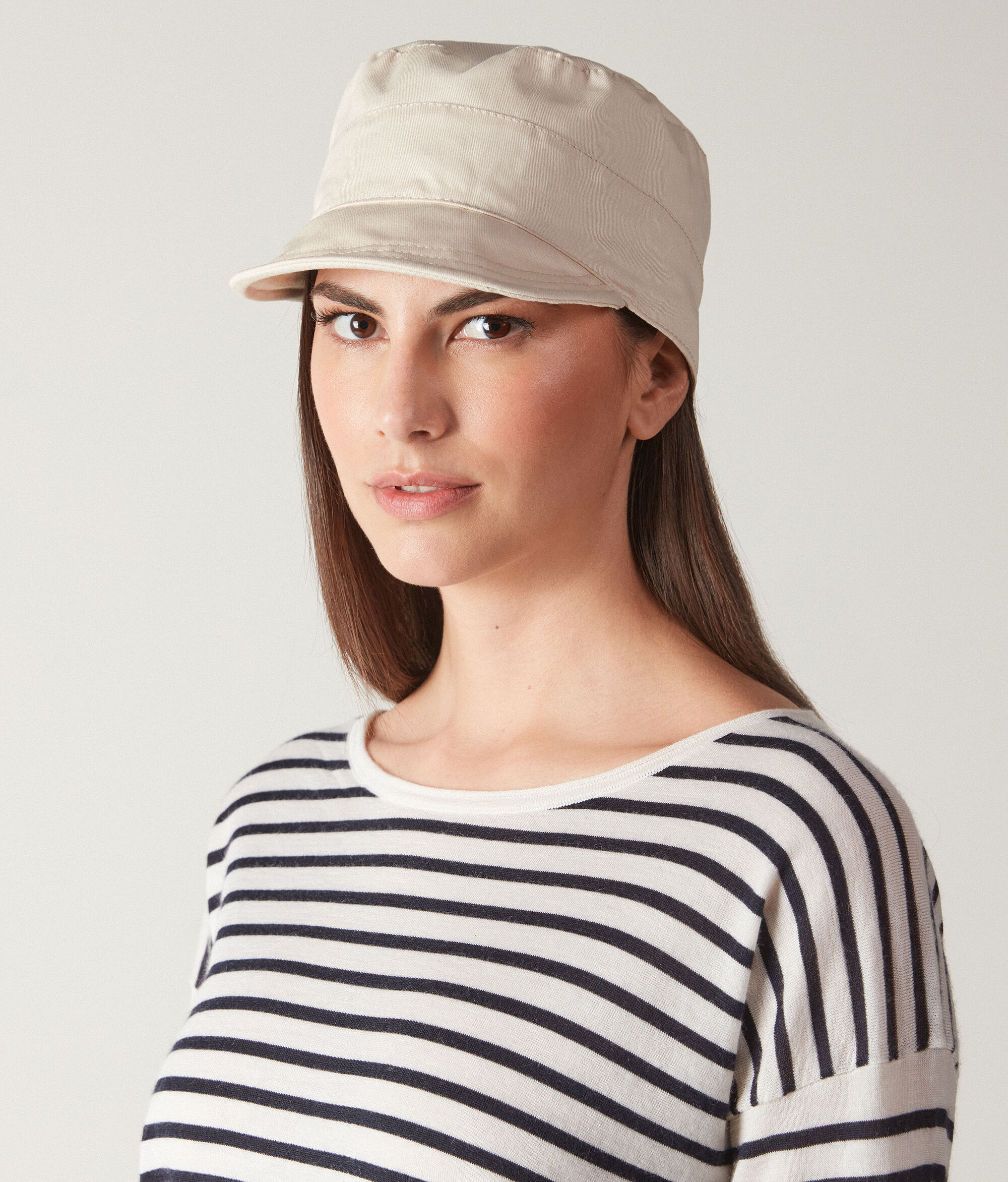 Cotton Hat with Visor - Hats | Falconeri