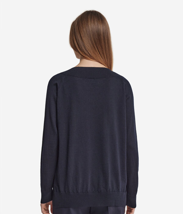 Ultrafine Cashmere V-neck Sweater | Falconeri