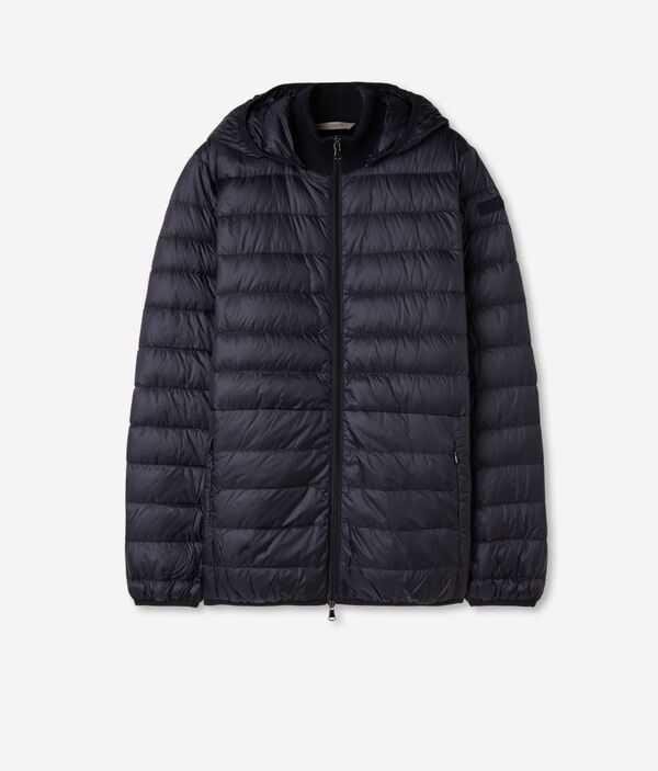 Short Quilted Jacket with Removable Hood | Falconeri