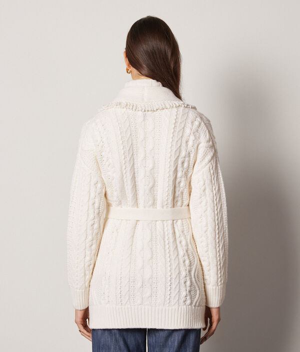 Ultrasoft Cashmere Cardigan with Belt | Falconeri