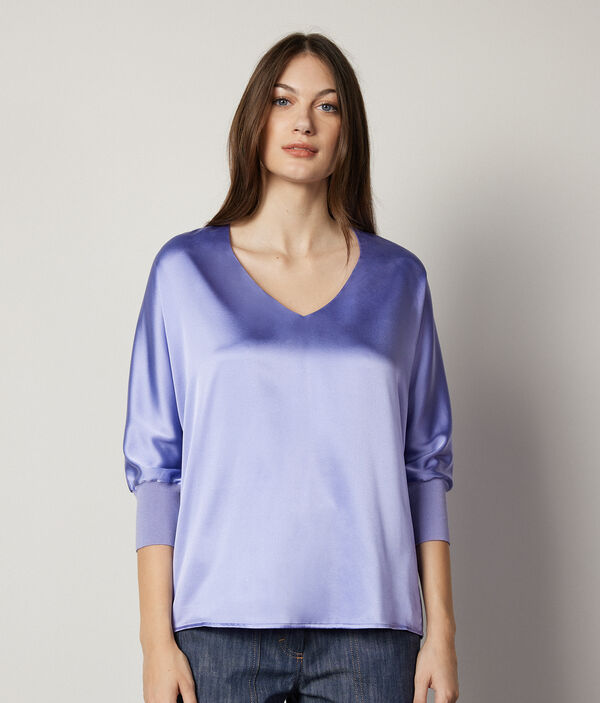 Blusa Scollo V in Seta - Camicie e Bluse | Falconeri