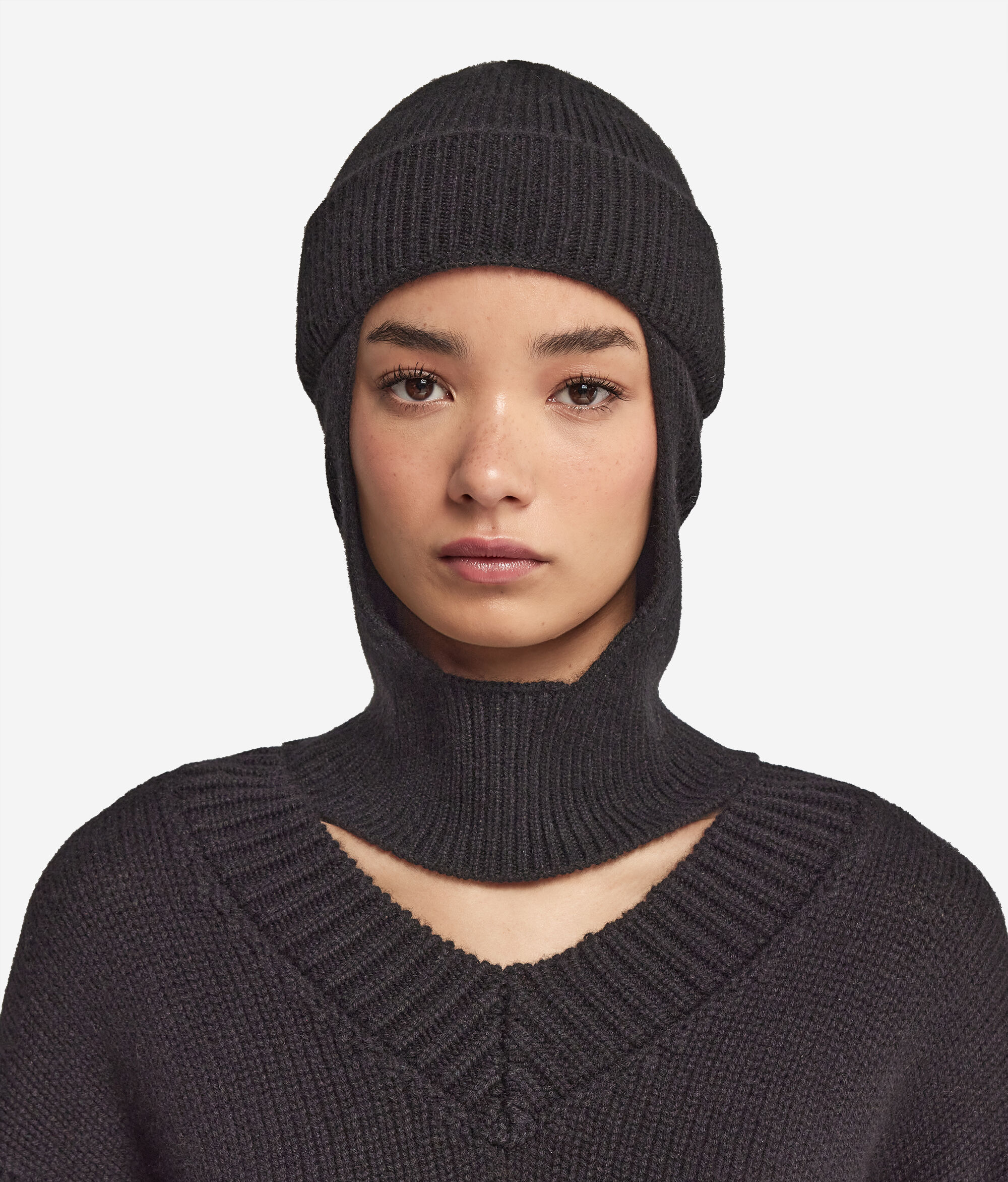 Cashmere Balaclava Hat - Hats | Falconeri