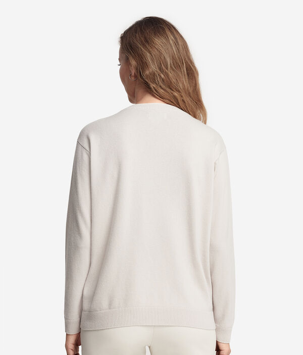 ウルトラソフトカシミヤ ボートネック セーター - クルーネック | Falconeri