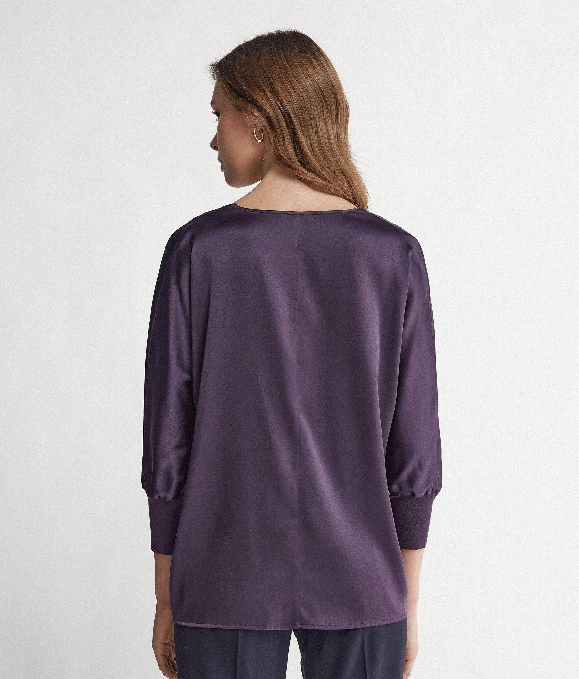 Silk V-Neck Blouse - Shirts & Blouses | Falconeri