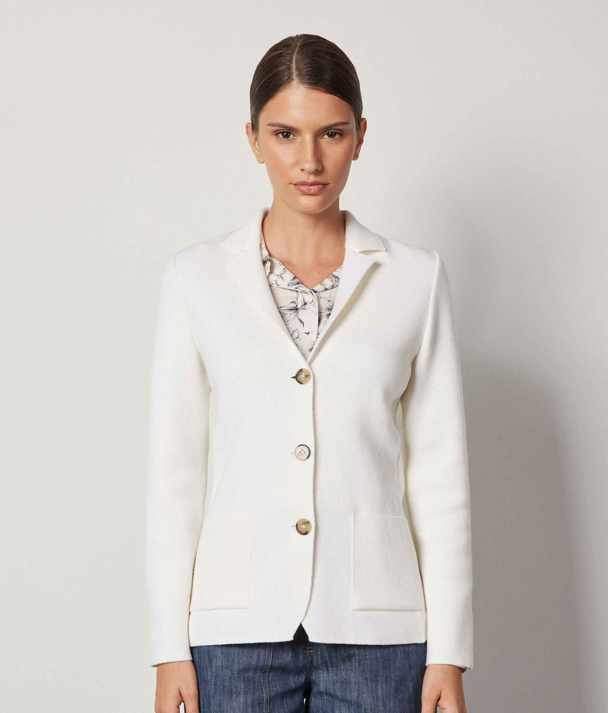 Ultrasoft Cashmere Jacket - Jackets & Blazers | Falconeri