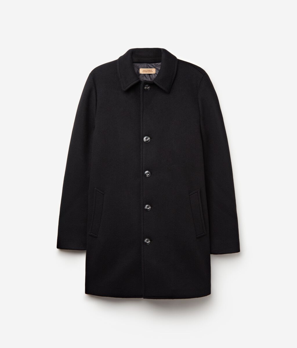 Men’s Cashmere Coats & Peacoats in Timeless Shades | Falconeri