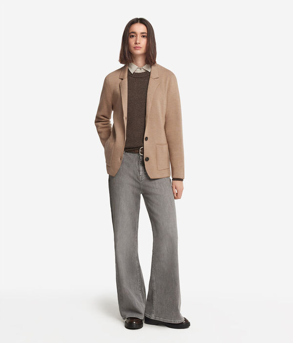 Wool Tweed Jacket - Jackets / Blazers | Falconeri