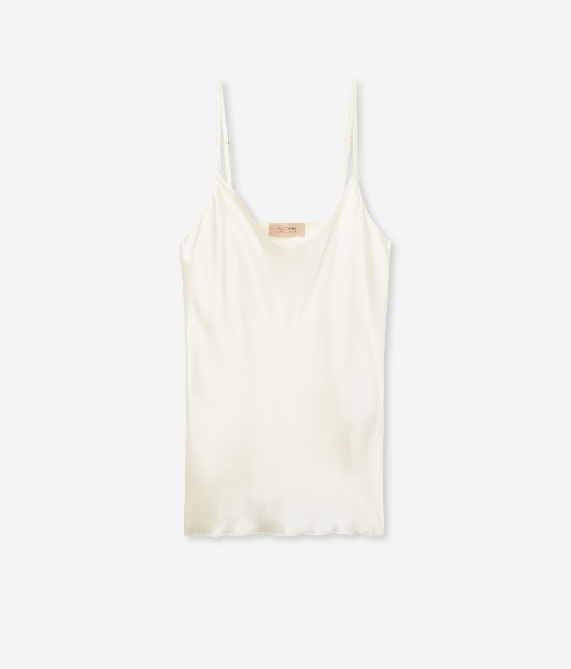 Silk Satin Camisole - Tops & T-Shirts | Falconeri